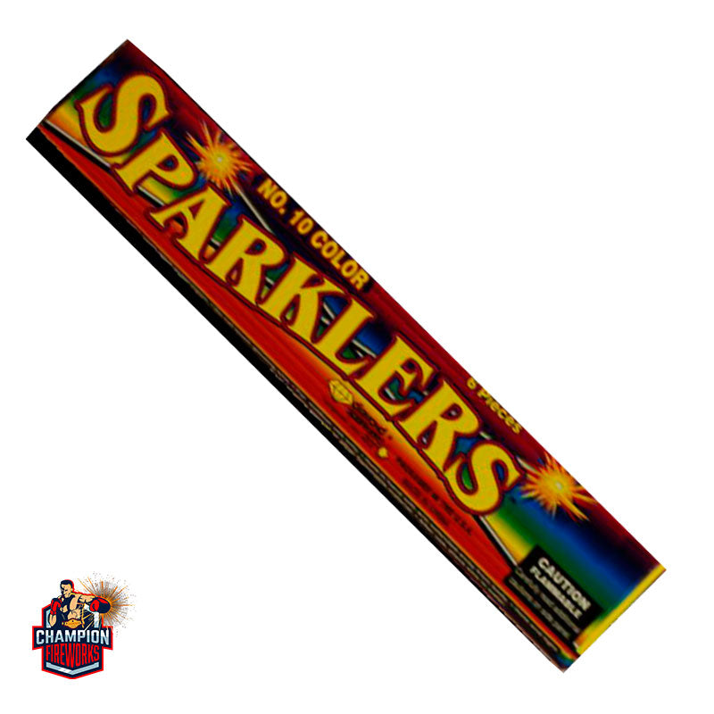 10" Color Sparkler – Champion Fireworks