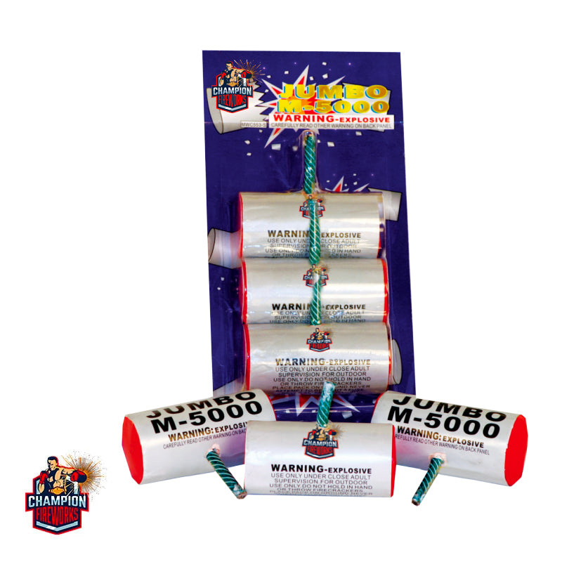Jumbo M-5000 Silver – Champion Fireworks